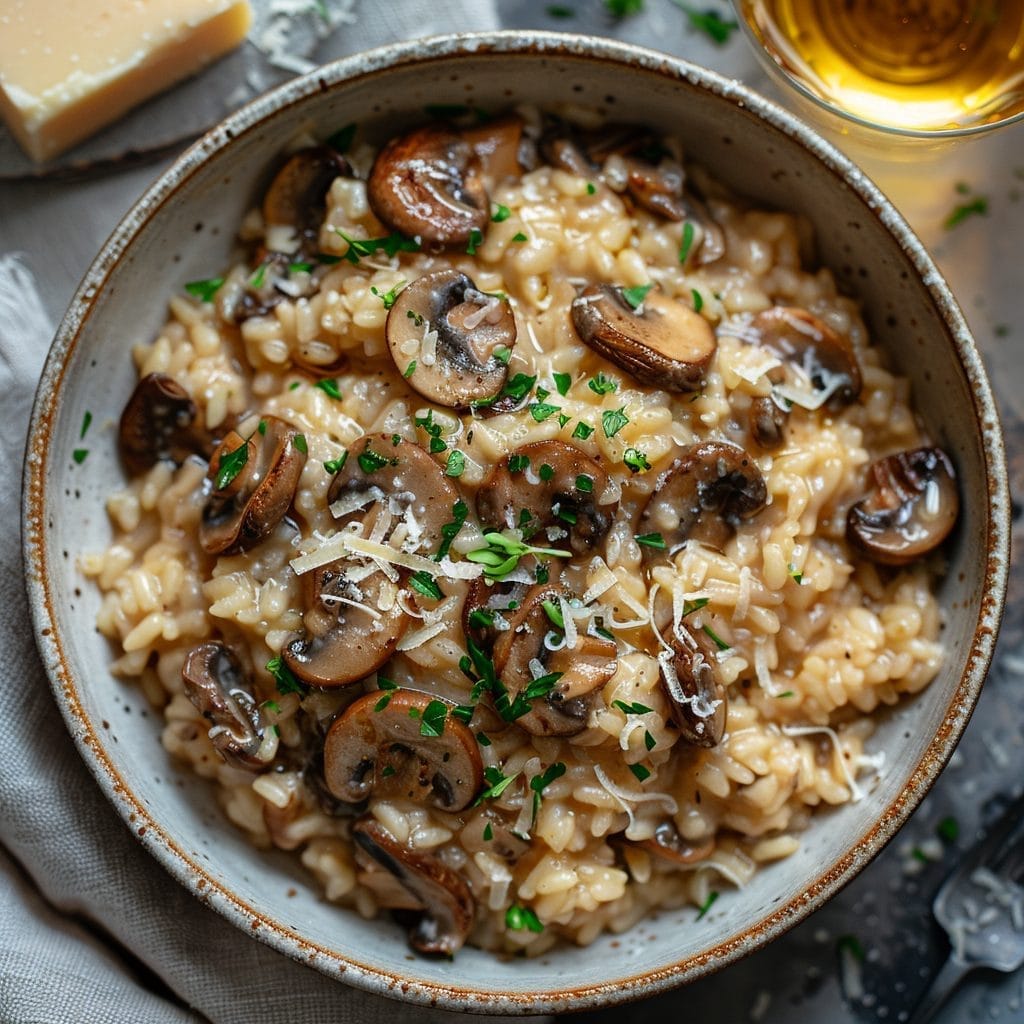Italian Mushroom Risotto Recipe: Gastronomic Bliss!