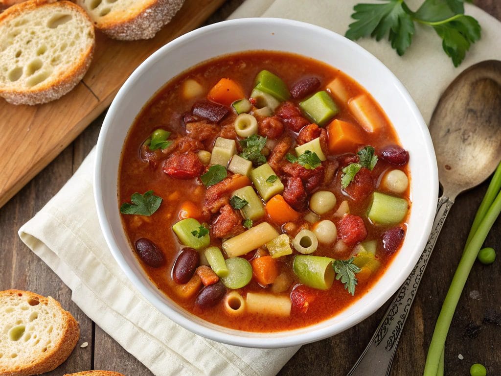 Italian Minestrone Soup Recipe
