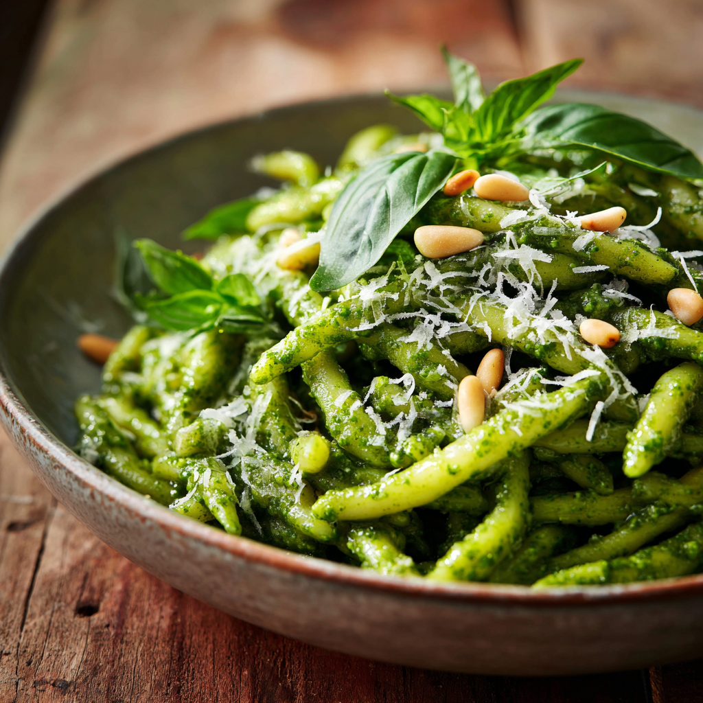 Classic Trofie al Pesto Genovese Recipe from My Italian Kitchen