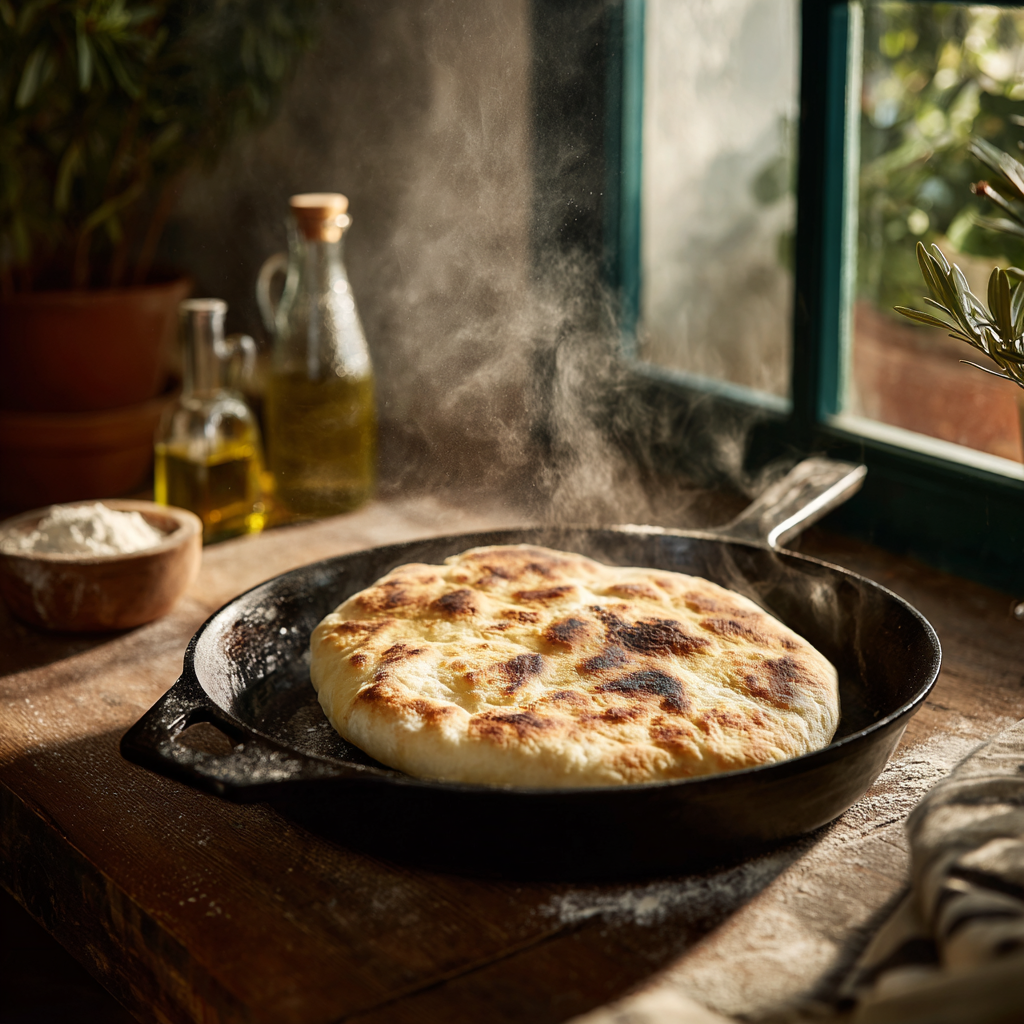 My Family's Torta al Testo Umbra Bread Recipe: A Taste of Umbria