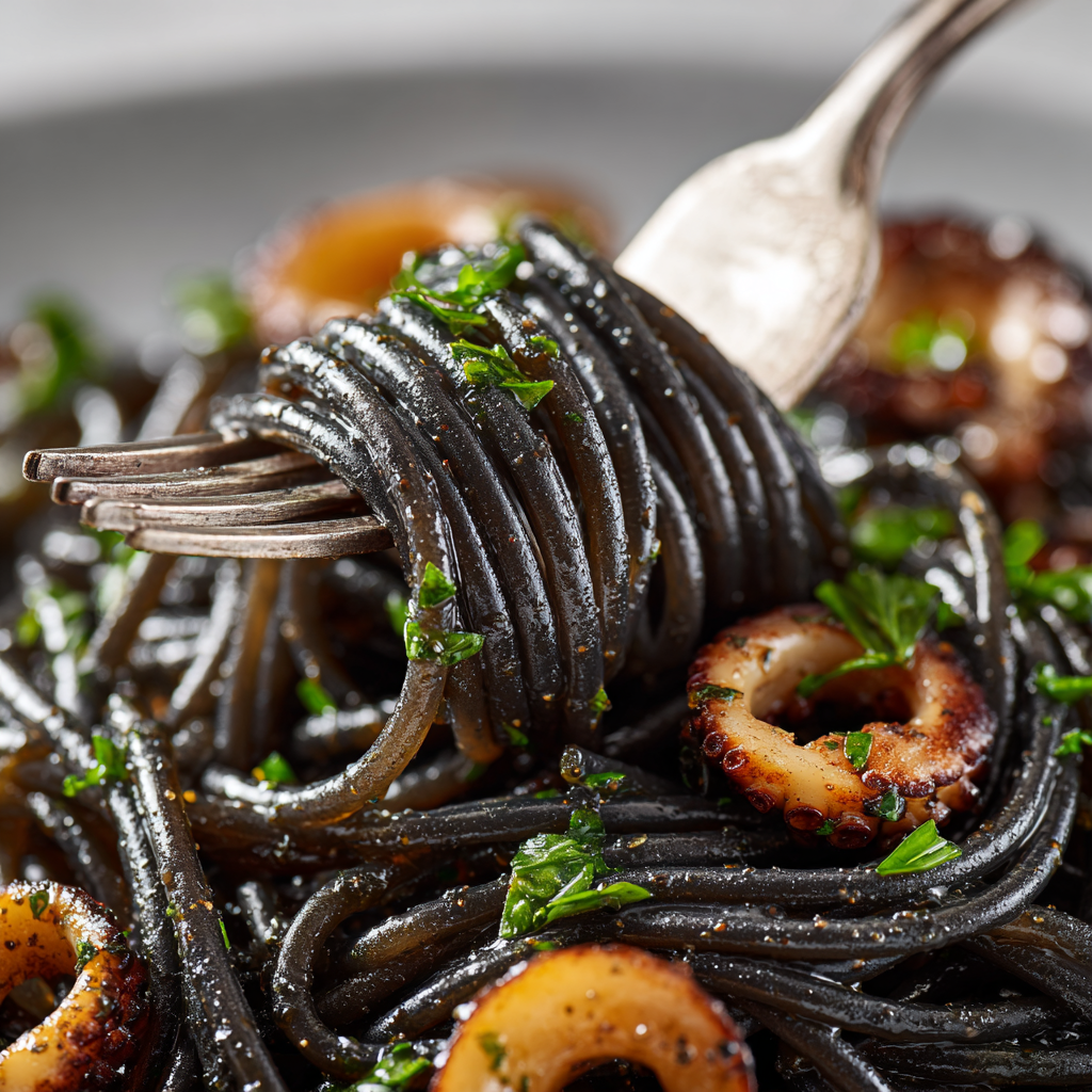 Pasta al Nero di Seppia Recipe: My Family's Italian Tradition