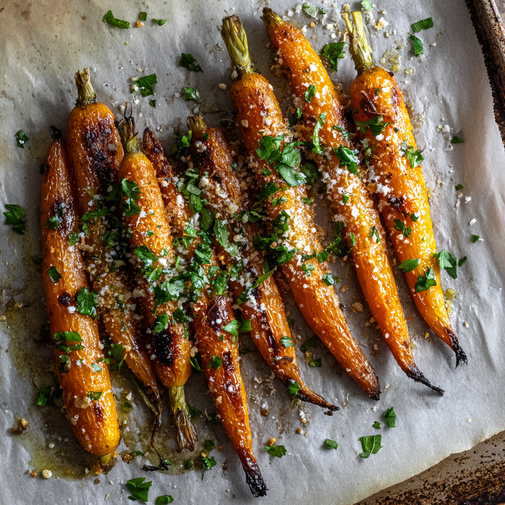 Our Family's Italian Roasted Carrots with Herbs Recipe