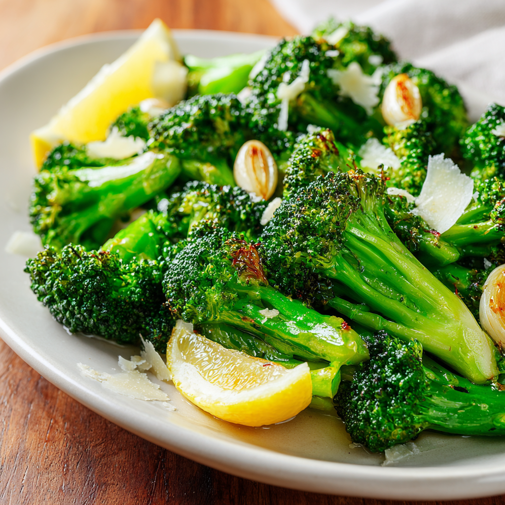 Classic Italian Sauteed Broccoli with Garlic Recipe