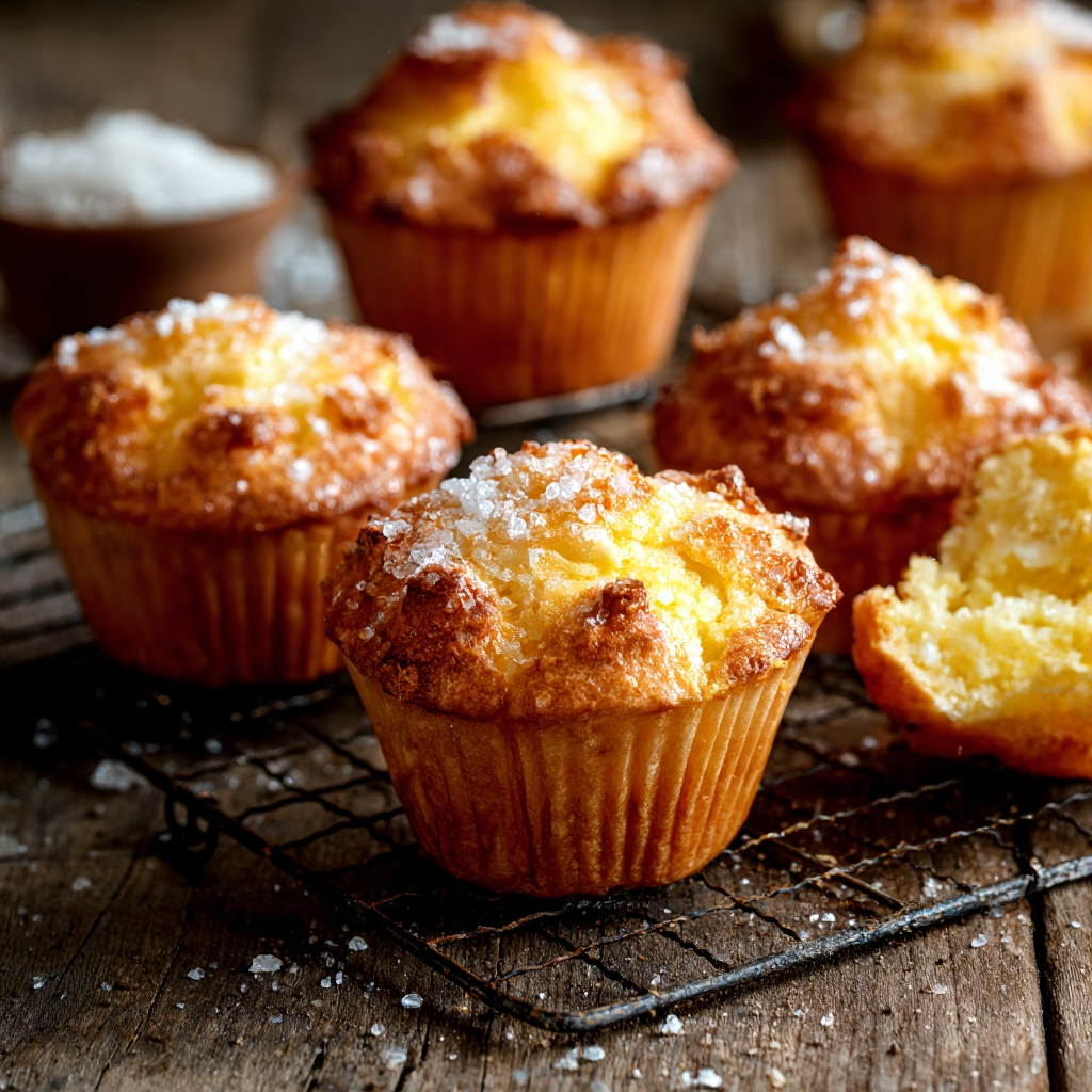 Italian Ricotta Lemon Muffins