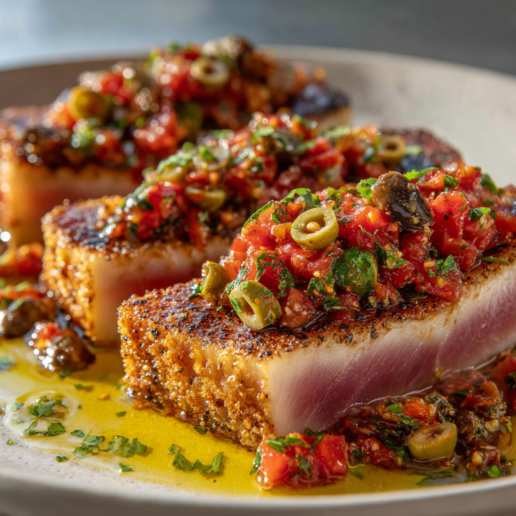 Tonno alla Siciliana Recipe | Sicilian Tuna Steaks