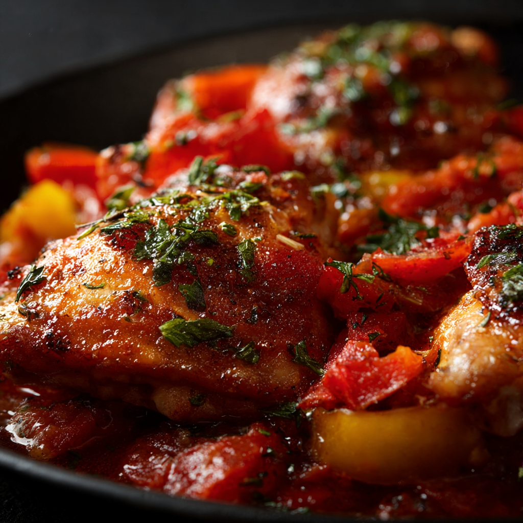 Pollo alla Romana Recipe | Roman Chicken
