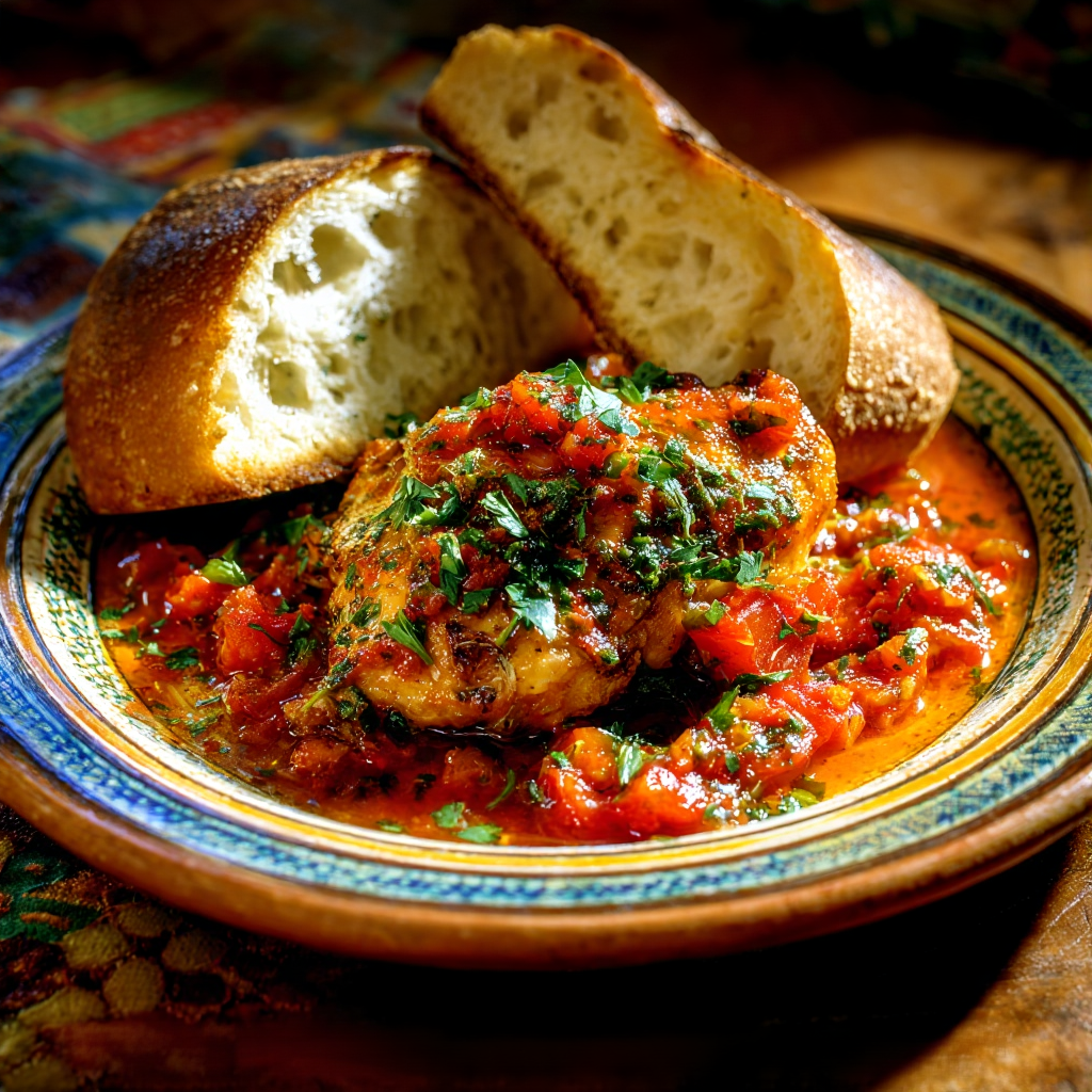 Pollo alla Romana Recipe | Roman Chicken