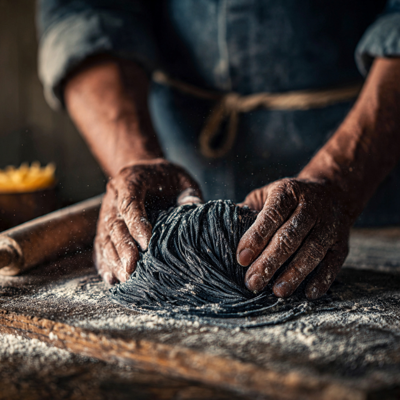 Squid Ink Tagliolini Recipe: A Traditional Italian Delight