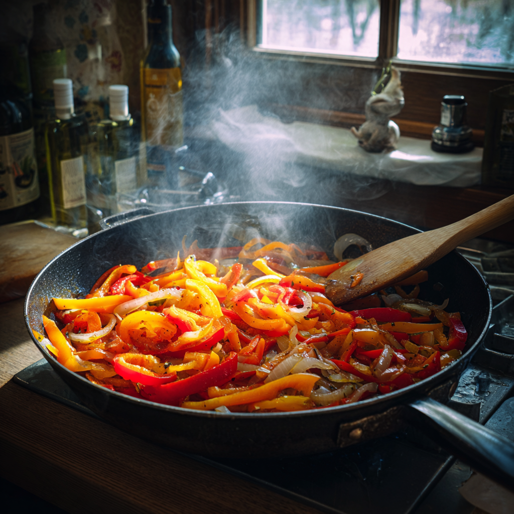 Authentic Pasta con Crema di Peperoni Recipe from Italy