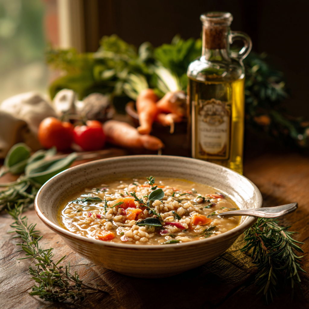 Zuppa Di Farro Lucchese Recipe Tuscan Farro Soup
