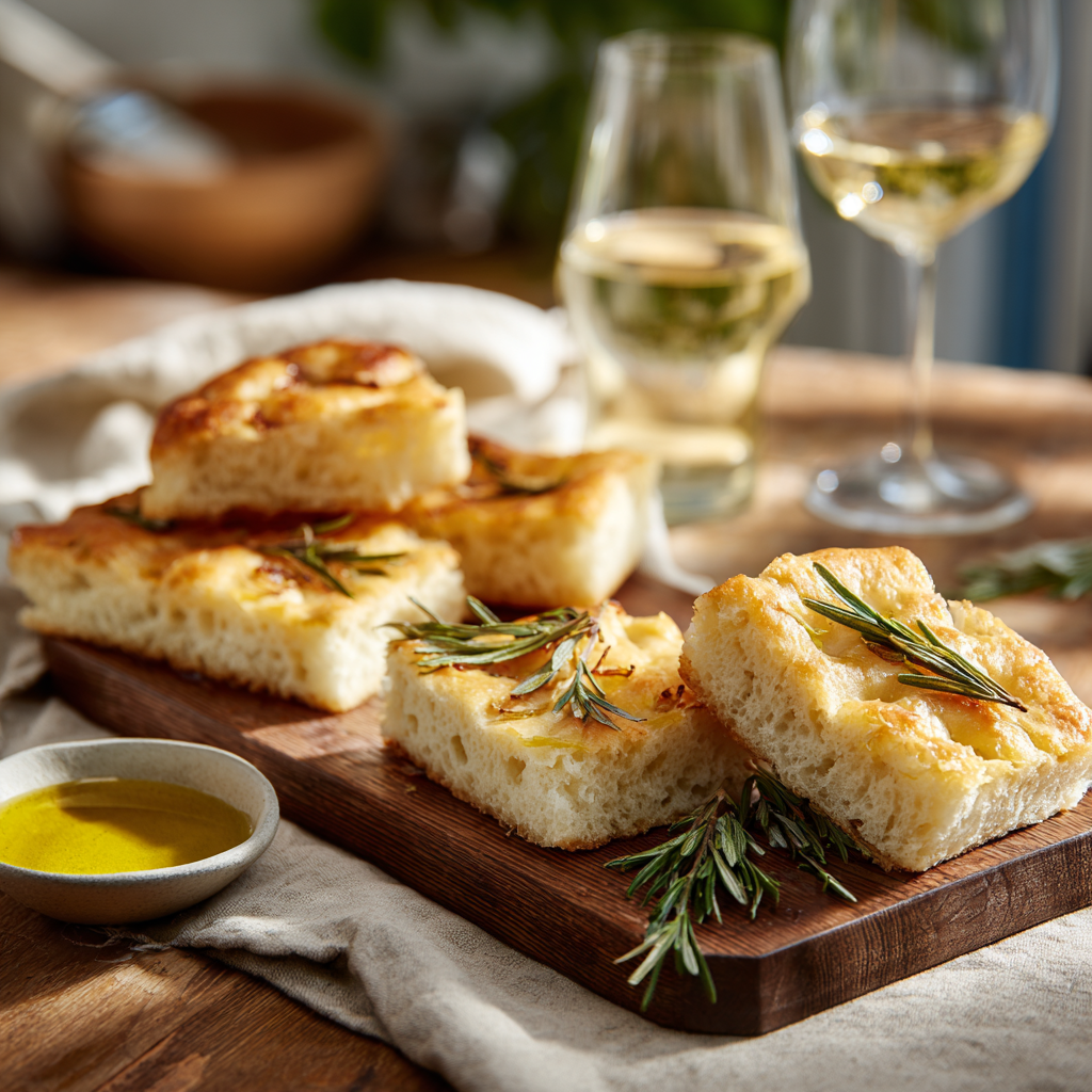 Traditional Onion Focaccia Ligurian Recipe from Our Family