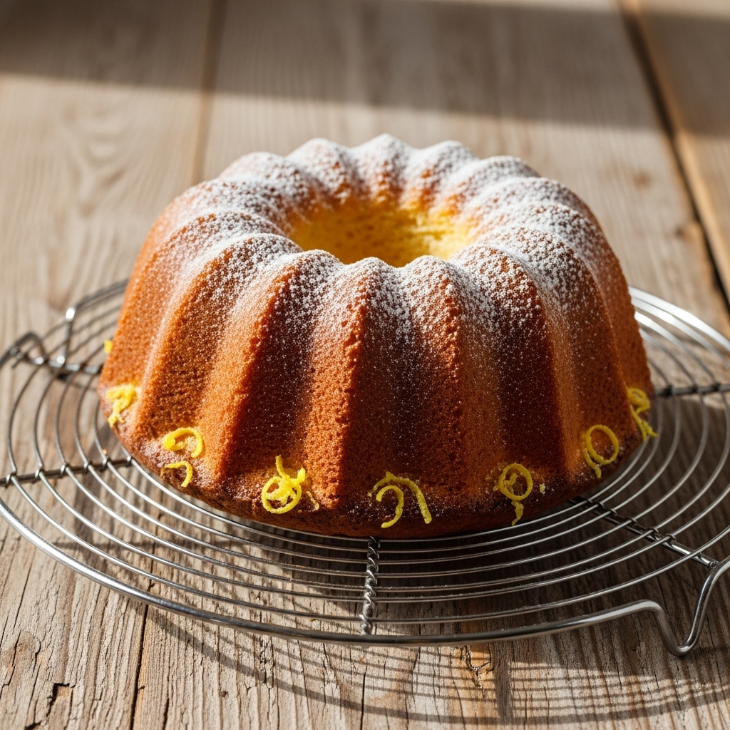 Authentic Ciambellone Breakfast Cake Recipe from Italy