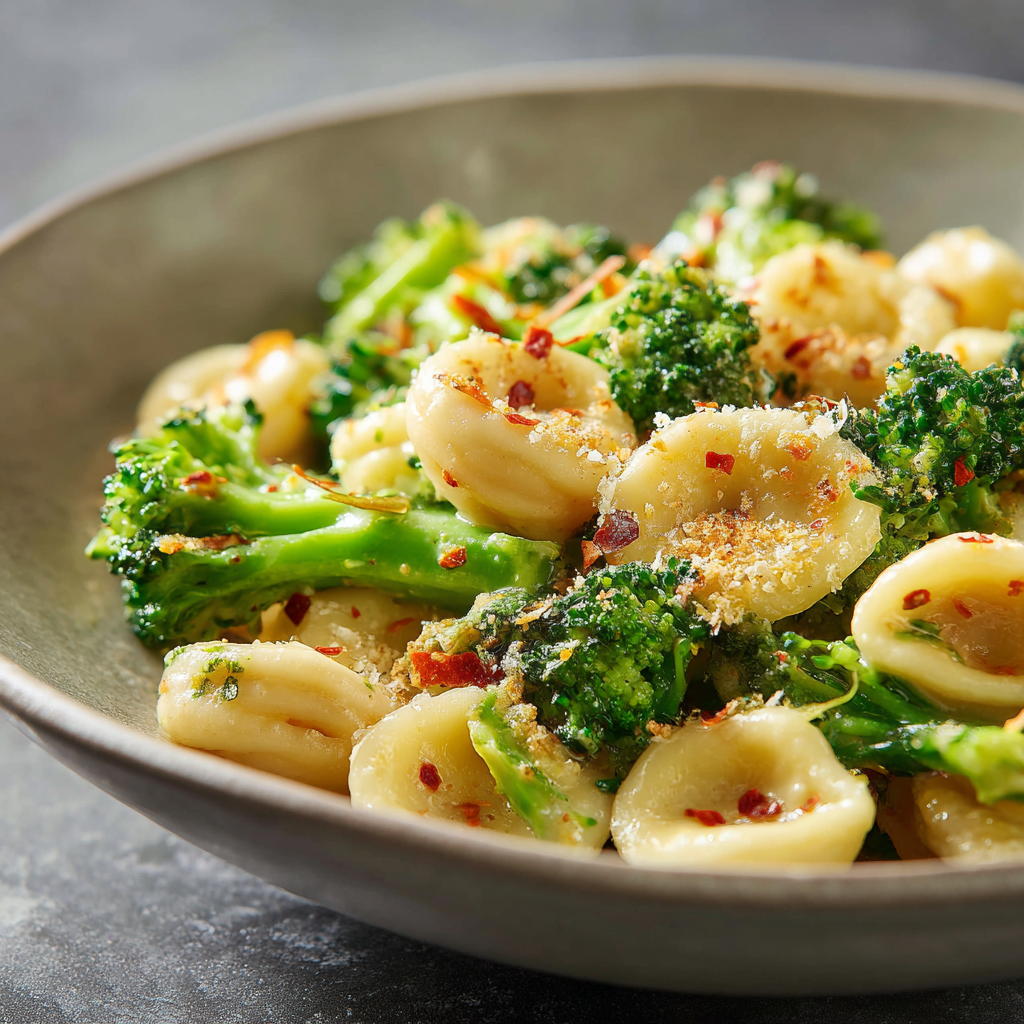 Pasta with Broccoli, Garlic and Chili Recipe