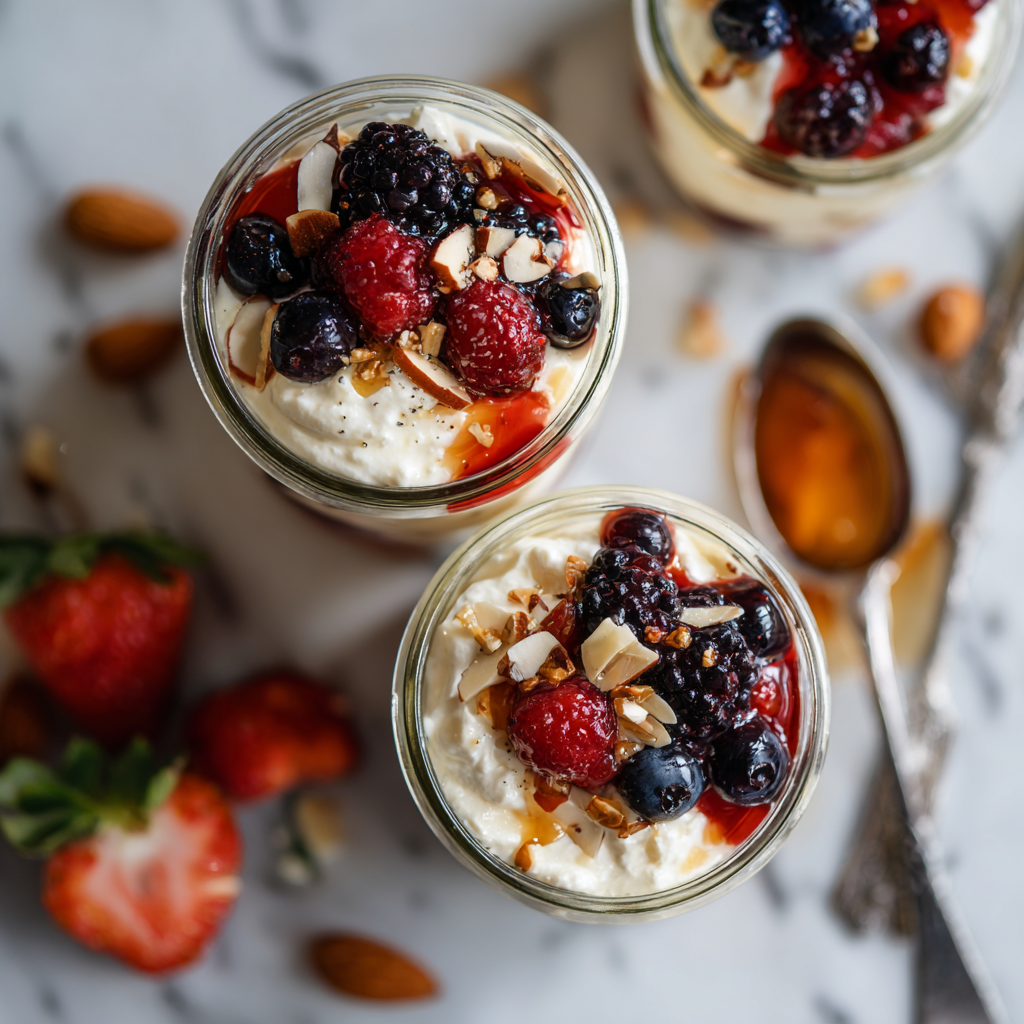 Indulge in Our Ricotta Berry Parfait Italian Recipe