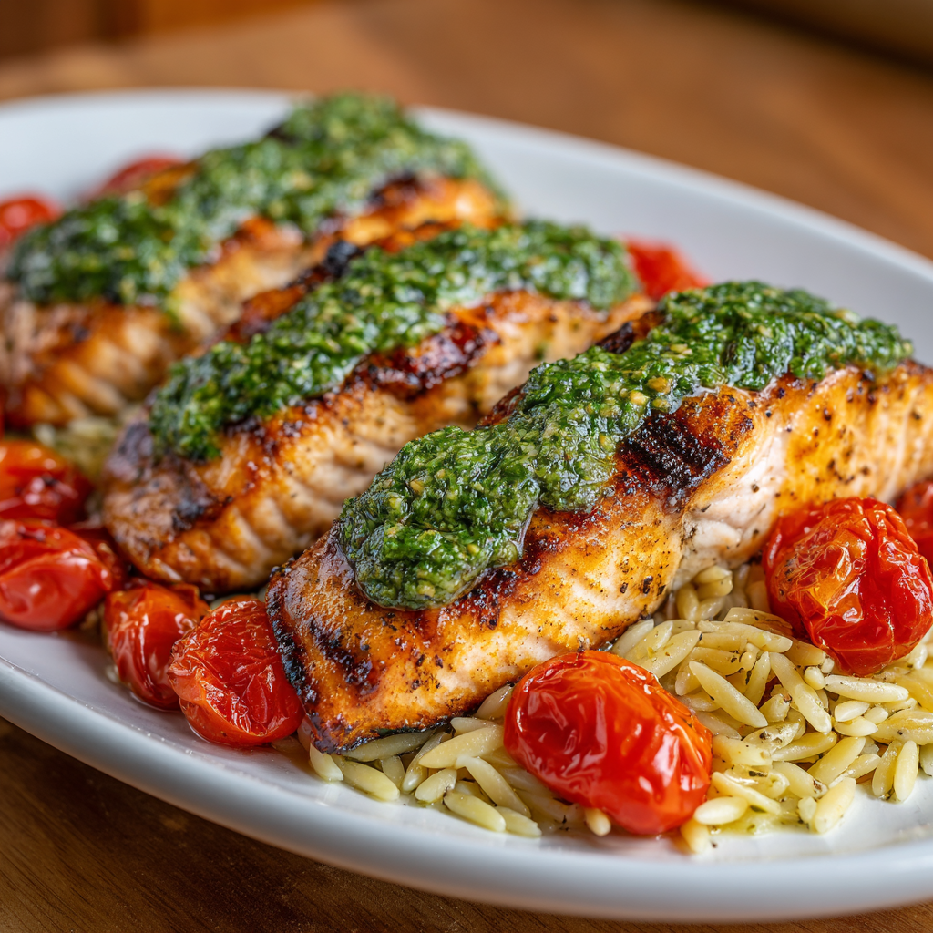 Italian Baked Salmon Pesto Recipe: A Family Tradition