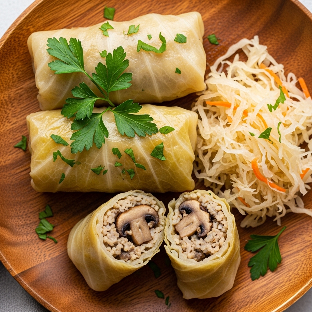 Vegan Italian Stuffed Cabbage Rolls: A Traditional Recipe