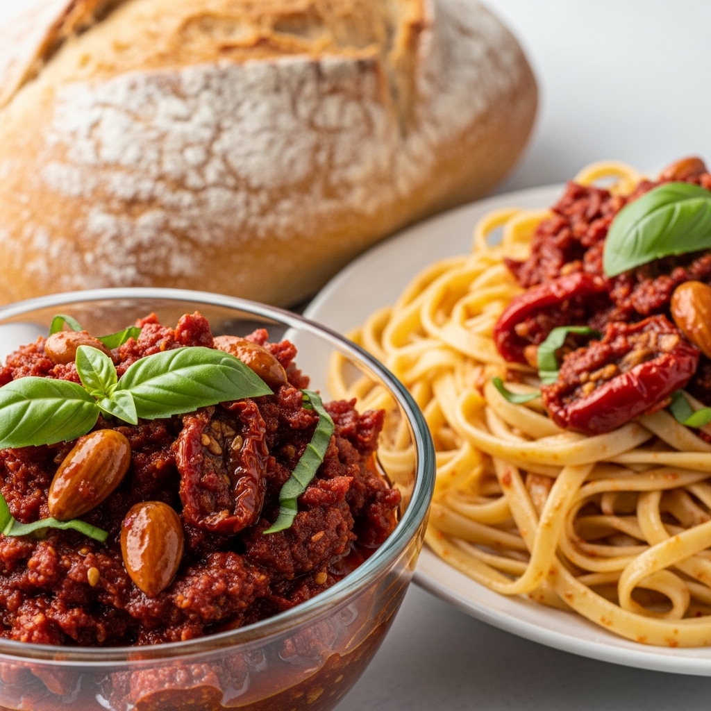 Vegan Pesto Rosso Pasta: Simple, Delicious Italian Recipe
