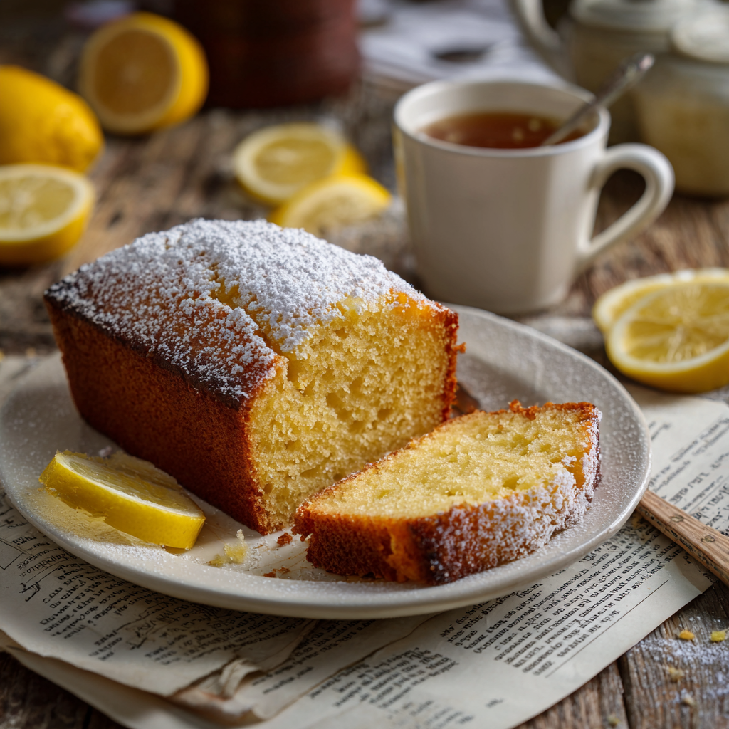 Lemon Ricotta Pound Cake Italian Recipe