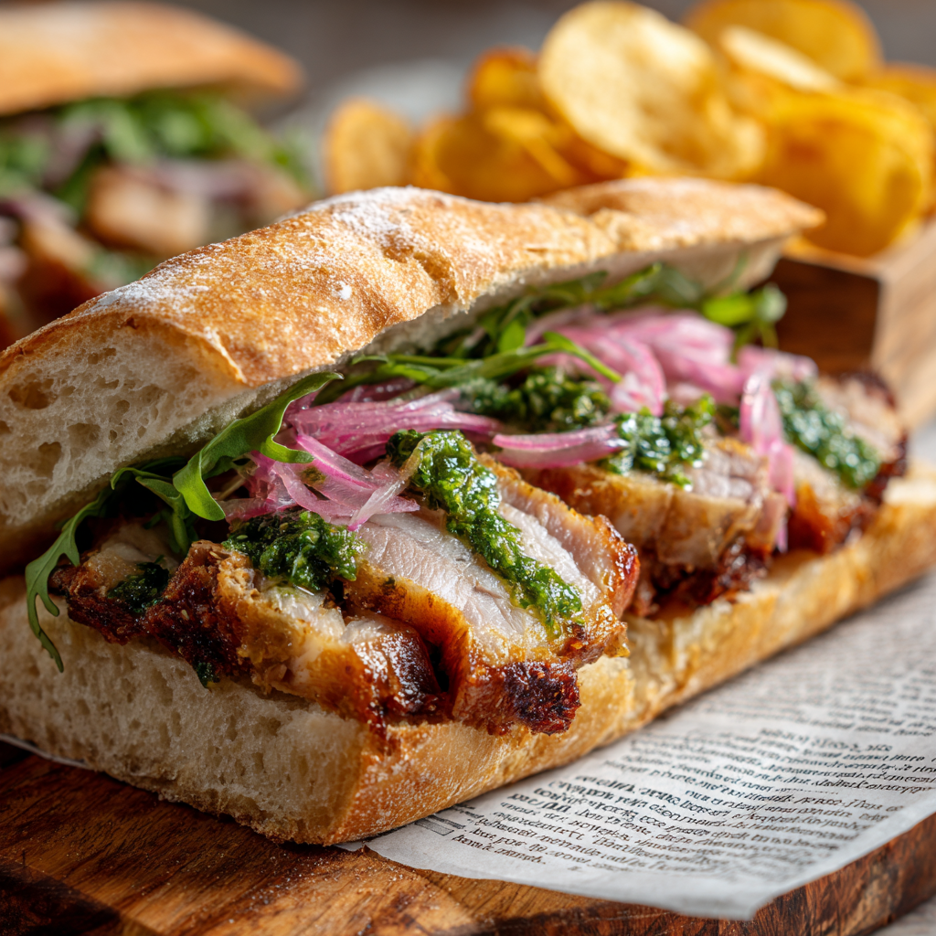 Authentic Umbria Porchetta Sandwich Recipe for Home Cooks